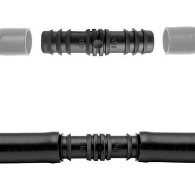 Irrigation Pipe Connectors Kit - Mixed Barb Fittings for 1/2" Hose Pipe ...