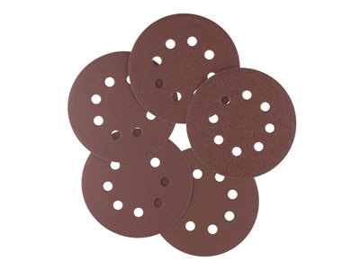 IRWIN 125mm Eccentric Sanding Disc Set - 10 High-Performance Velcro ...