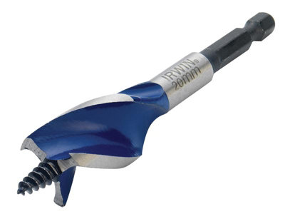 Irwin 1921993 Blue Groove 6X Stubby Wood Bit 20 x 100mm IRW1921993