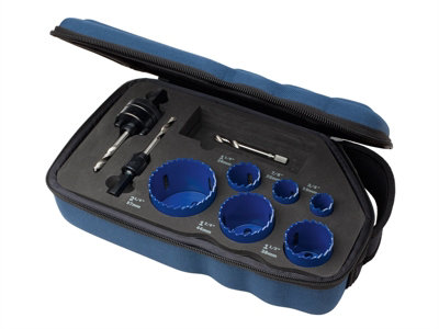 IRWIN Bi-Metal Holesaw Kit with Durable Storage Case