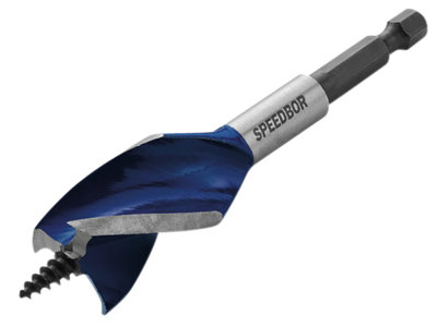 IRWIN - Blue Groove 6X Stubby Wood Bit 14 x 100mm | DIY at B&Q