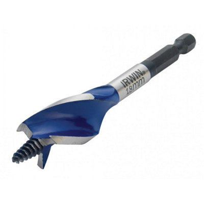 Irwin Blue Groove 6x Stubby Wood Bit Multi Colour (18mm)