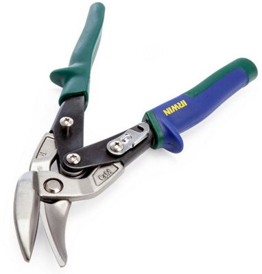 Irwin Irwin 10504316N Offset Snips 20SR Straight, Angles & Right Curves ...