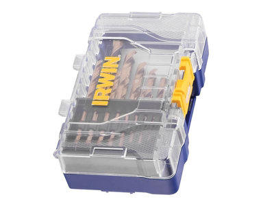 Irwin IW3036501 HSS Cobalt Drill Bit Set 15 Piece IRWIW3036501