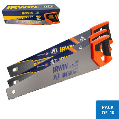 IRWIN JACK SAW 10 PACK 880UN HAND PANEL SAW 20IN 8 TEETH / 9 POINT ...