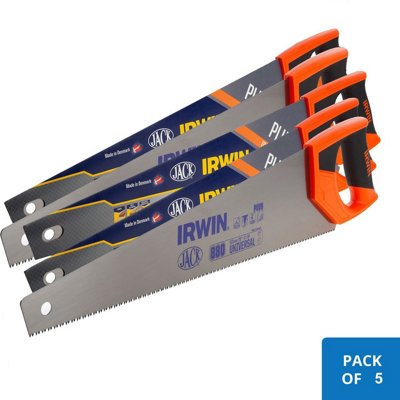 Irwin Jack Saw 5 Pack 880UN Hand Panel Saw 20in 8 Teeth / 9 Point ...