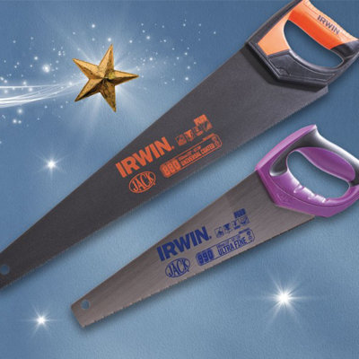 Irwin Jack Saws Fine Cut 13" Toolbox Saw + Jack 880UN Coated Hand Saw ...