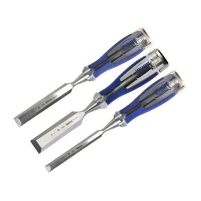 Irwin Marples M750 Splitproof Soft Touch Chisel Set - 3 Sizes: 13mm ...