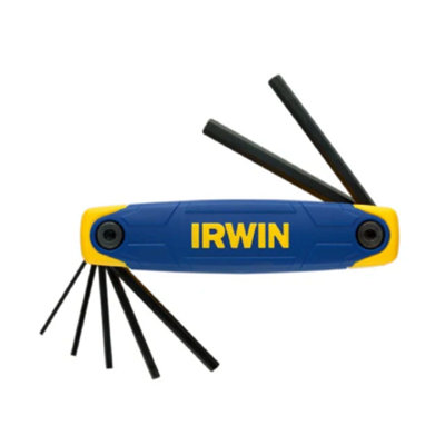 IRWIN Metric Folding Hex Key Set, 7 Piece