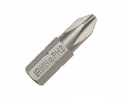 Irwin Ph2 1/4 Phillips Impact Bits 10Pc | DIY at B&Q