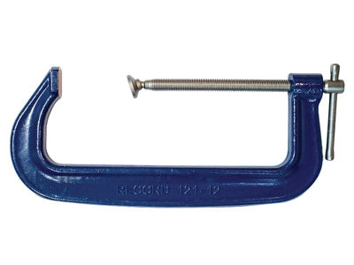 IRWIN Record - 121 Extra Heavy-Duty Forged G-Clamp 300mm (12in) | DIY ...