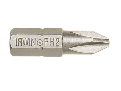 IRWIN - Screwdriver Bits Phillips PH2 50mm (Pack 2) | DIY at B&Q