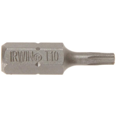 Irwin Screwdriver Bits, Torx Multi Colour (TX10 25mm (Pack 10))