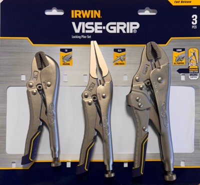 Irwin Vise-Grip F/Release 3Pc 10Wr/9Ln/7R