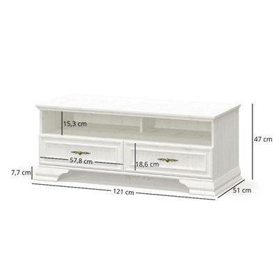 Irys TV Unit with Storage - Anderson Pine