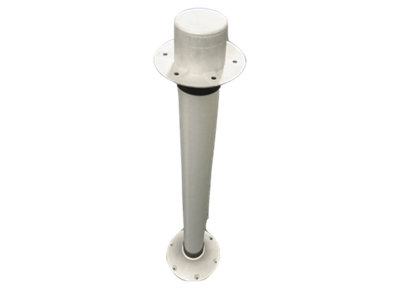 Island Table Leg Kit with Fittings (Metal Pipe Motorhome Caravan Decor)