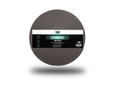 ISO Acoustic Soundproofing Tape 4mm Thick x 70mm x 25mtr