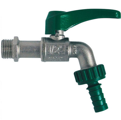 Itap 1/2 Inch Outdoor Garden Outside BiB Hose Tap Valve Swivel Rotatable