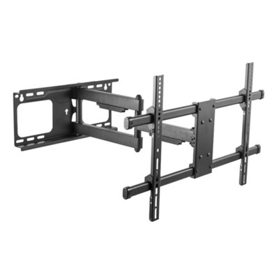 iTech Mount 37" to 80" Full Motion Heavy Duty Double Arm TV Wall Mount ...