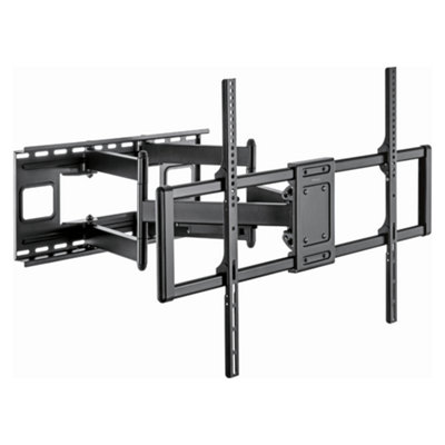 iTech Mount 60" to 120" Full Motion Heavy Duty Double Arm TV Wall Mount ...