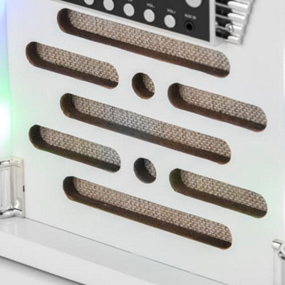 Shop iTek Freedom Bluetooth Jukebox with CD Player and FM Radio Gloss White