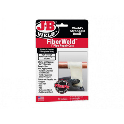 J-b Weld Fiberweld Pipe Repair Cast Multi Colour (2.5 x 121cm)