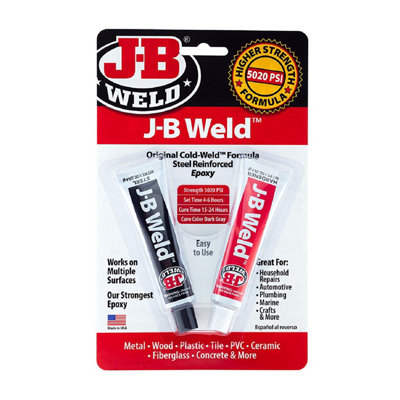 J-B Weld Original Cold-Weld Epoxy | DIY at B&Q