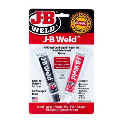 J-B Weld Original ColdWeld Grey Epoxy (4 Pack) - 28.4g Tubes, 4-6 Hour ...