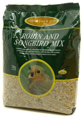 J&j Robin Mix With Insects 2kg