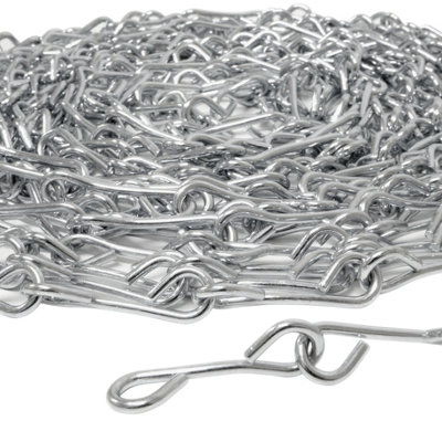 Buy Jack Chain 10M x 3mm Galvanised For Hanging Baskets and Lights ...