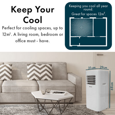 Jack Stonehouse Portable Air Conditioner Unit - 8000BTU