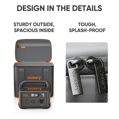 Jackery Upgraded Carrying Case Bag for Explorer 300 Plus/500/240 (S)