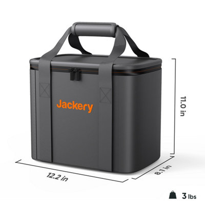 Jackery Upgraded Carrying Case Bag for Explorer 300 Plus/500/240 (S)