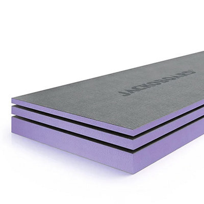 Jackoboard Wetroom Waterproof Thermal Board (L)2600mm (W)900mm (D)12mm