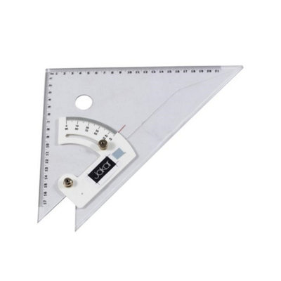 Jakar Adjustable Set Square - 200mm (10.5") With Canvas Pouch (2052 ...