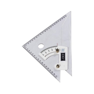 Jakar Adjustable Set Square - 200mm (10.5") With Canvas Pouch (2052 ...