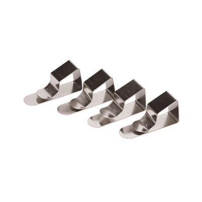 Jakar Drawing Board Clips - Set of 4 Nickel-Plated Steel, 50mm ...