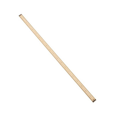 Jakar Laminated Wooden Metre Rule/Yard Stick - mm/cm & Inch Markings ...