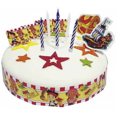 Jake And The Never Land Pirates Jake Cake Decorating Kit Multicoloured ...