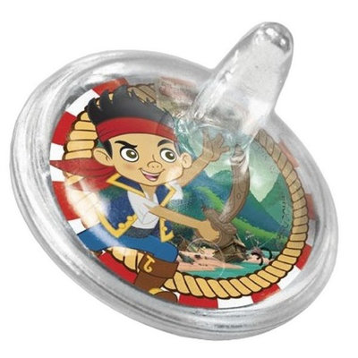 Jake And The Never Land Pirates Yo Ho Spinning Top (Pack of 4 ...