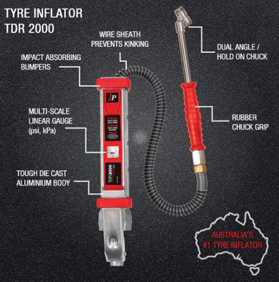 Jamec Tdr2000 Tyre Inflator Air Tool
