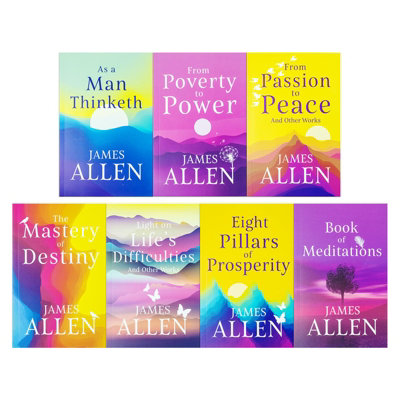 James Allen 7 Self-improvement and Spiritual Growth Book Set Collection ...