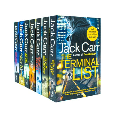 James Reece Series 7 Books Collection Set By Jack Carr (The Terminal ...