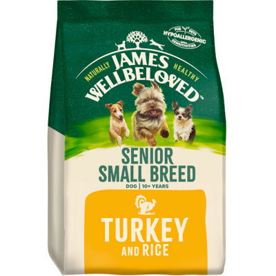 James Wellbeloved Turkey & Rice Senior Small Breed Dog Food