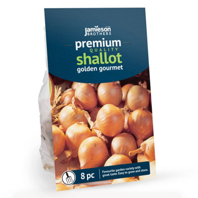 Jamieson Brothers Golden Gourmet Shallot Sets - 8 pack | DIY at B&Q