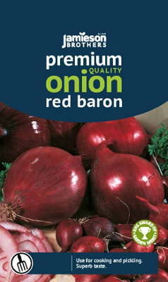 Jamieson Brothers Red Baron Onion Sets - 200 pack | DIY at B&Q