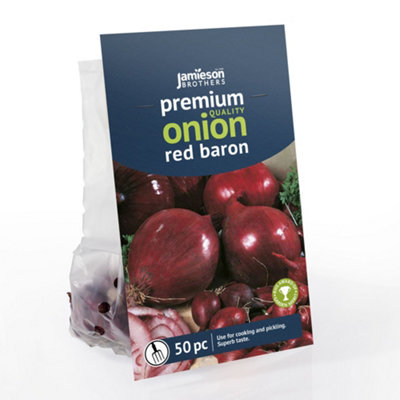 Jamieson Brothers Red Baron Onion Sets - 50 pack