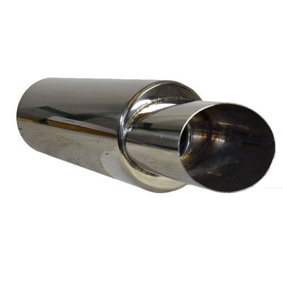 Jap Can Oval Exhaust Stainless Steel Tail Bomb Tail Pipe Pipe Back Box ...