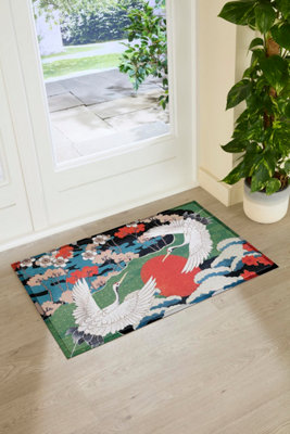 Japanese Bird Doormat (90 x 60cm)