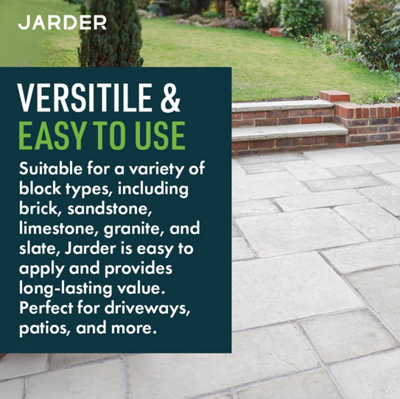 Jarder Block Paving Weatherproof Sealer 5L - Matt Finish